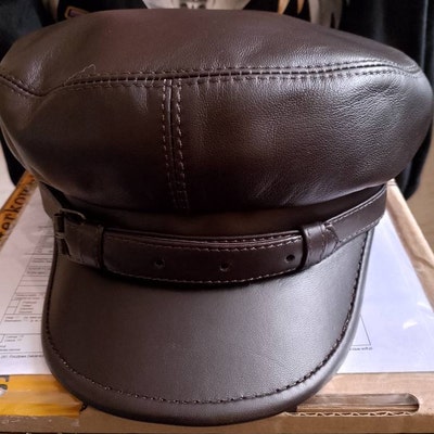 SKIPPER Wool Traditional Marine Breton Cap Merchant Fleet Sailor ...