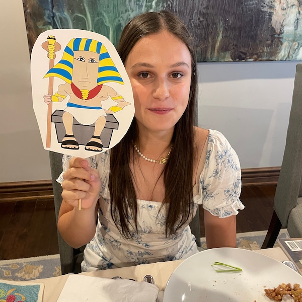 Printable Passover Puppets, Characters and Ten Plagues, Instant ...