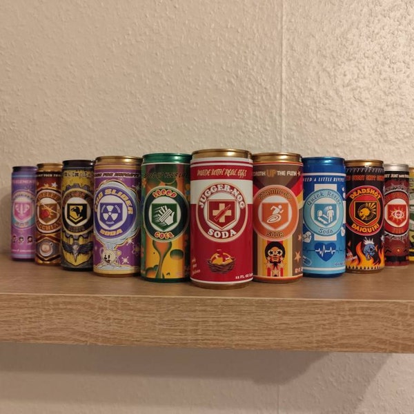 6 Perks Sodas / ORIGINAL / Cod Zombies - Etsy France