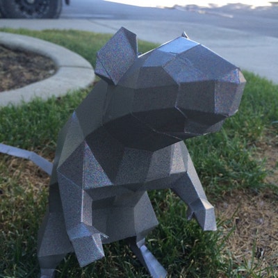 2020 Year of the Rat. 3D Papercraft Template - Etsy