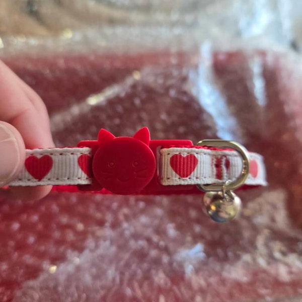Chili Peppers Ribbon Dog Collar - Etsy