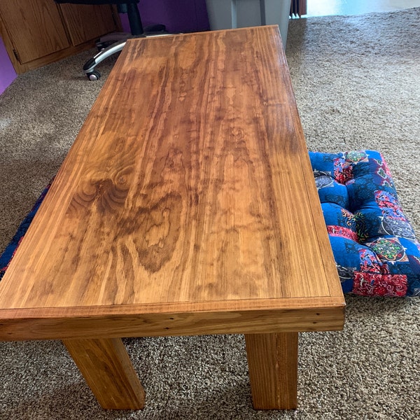 Chabudai Table, Japanese Table, 16" Height, Coffee Table, Desk, - Etsy