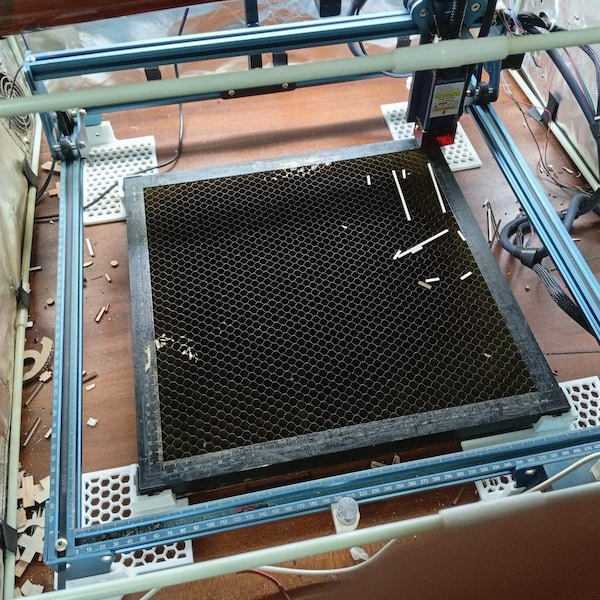 Sculpfun S9 Honeycomb Positioners and Risers Stl-files - Etsy