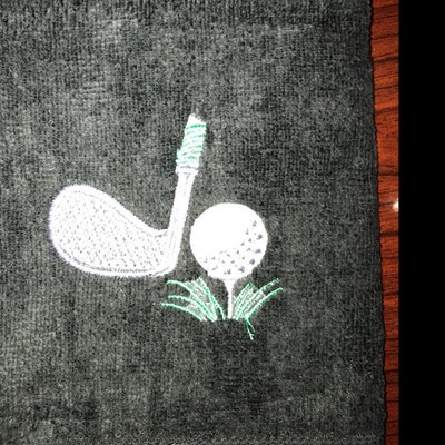 Golf Club Embroidery Design. Ball Embroidery Design. Machine - Etsy