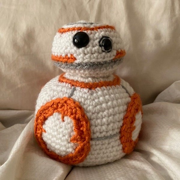 Star Wars BB-8 Crochet Pattern BB8 Amigurumi Pattern Make Your Own BB8 ...