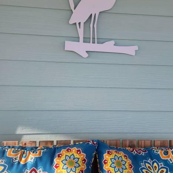 Large Anchor Wall Art, Coastal Outdoor PVC Sign for House, Weatherproof ...