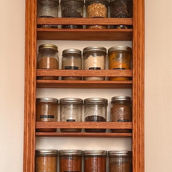 Spice Rack, Large Spice Rack, Coffee Mug Rack, Spice Organizer, Spice ...