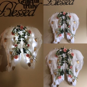 Angel Wings Wire Wreath Form - Etsy