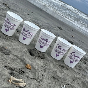 Girls Weekend Cups, Party Favor Girls Vacation, Girls Trip, Girls' Trip ...