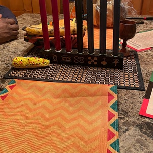 Happy Kwanzaa Puzzle With Matching Poster Teaches NGUZO SABA Principles ...