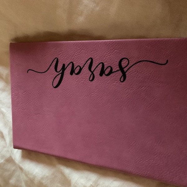Personalized Journal for Women, Custom Leatherette Journal With Name ...