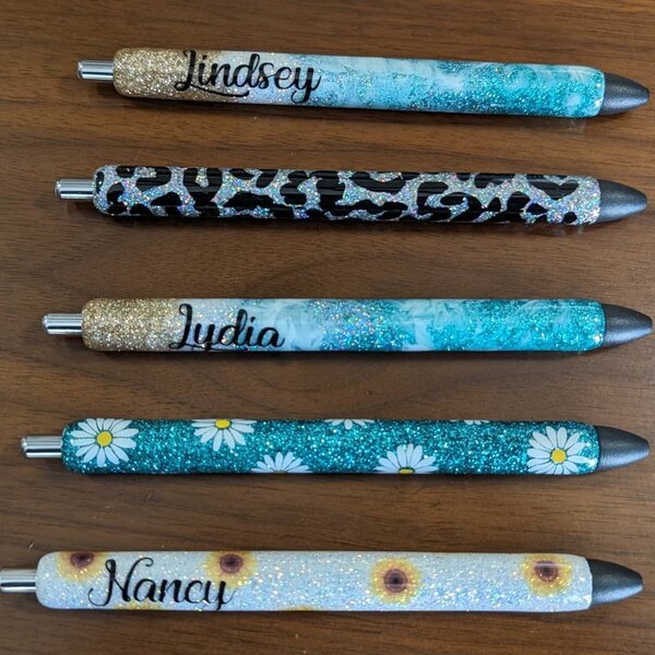 Positivity/affirmation Weekday Pens - Etsy
