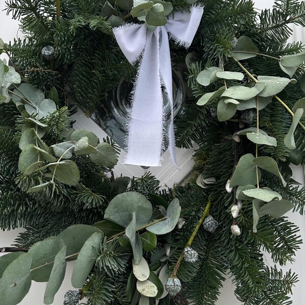 Spring/easter Wreath Kit | DIY Wreath Kit | Door Wreath | Fresh Flowers ...