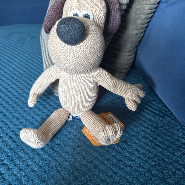 Hand Knitted Wallace and Gromit Character Soft Toys - Etsy Canada