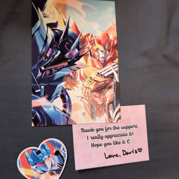 Soundwave & Laserbeak Transformers Skybound Print - Etsy