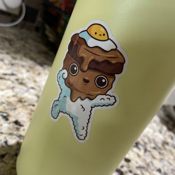 Hawaii Loco Moco Vinyl Sticker - Etsy