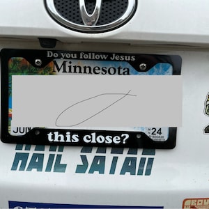 Personalized Text Front License Plate, Custom Name Car Sign Vanity ...