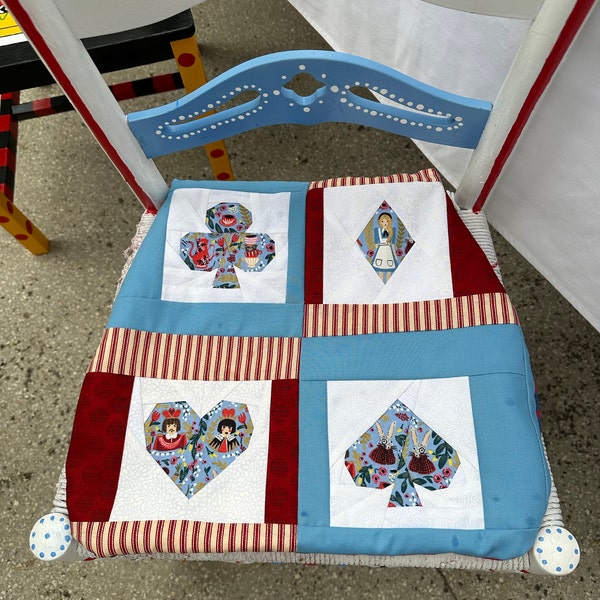 Suits Me - Playing Card Quilt Blocks, Four Paper Pieced Quilt Blocks ...