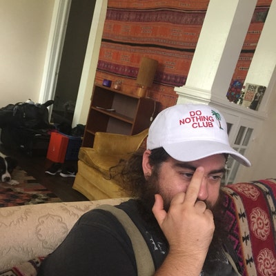 Do Nothing Club Hat White - Etsy