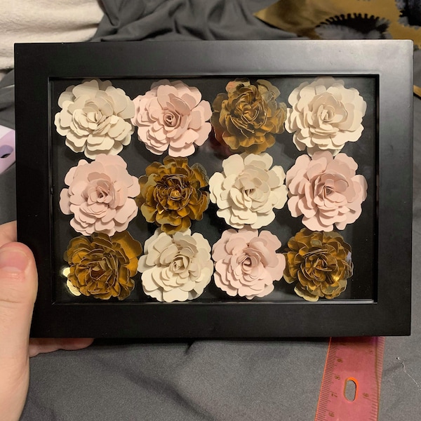 Rolled Rose Paper Flower SVG | Digital File for Cricut & Silhouette - Etsy