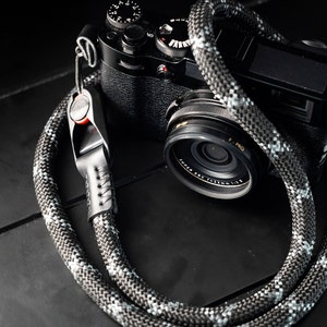 11mm Climbing Rope Camera Strap coal Python - Etsy