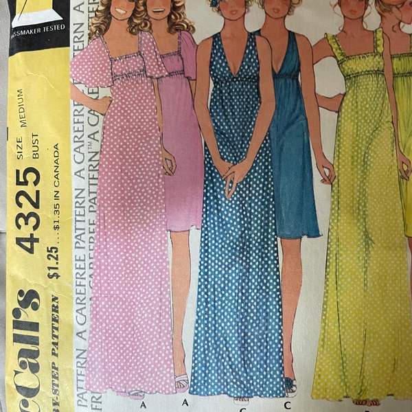 Vintage 1970's Vogue's Basic Design 2367, 2782 or 2297 Sewing Pattern U ...
