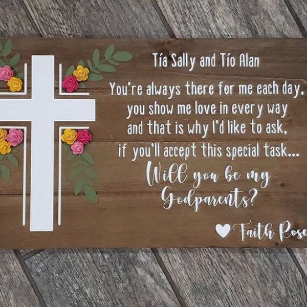 Remembrance Wood Plaque & 3D Flower Wall Art Home Decor - Etsy