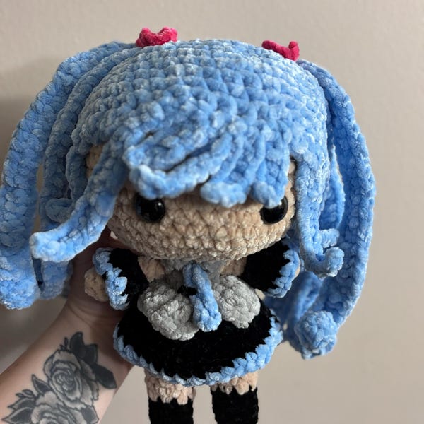 PDF: Hatsune Miku Inspired Amigurumi Doll - Crochet Pattern by ...