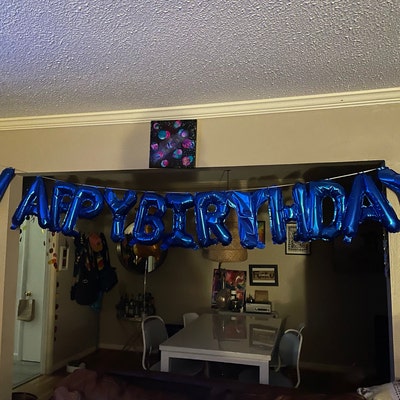 Happy Birthday Balloon Letters letter Balloons balloon Letters Birthday ...