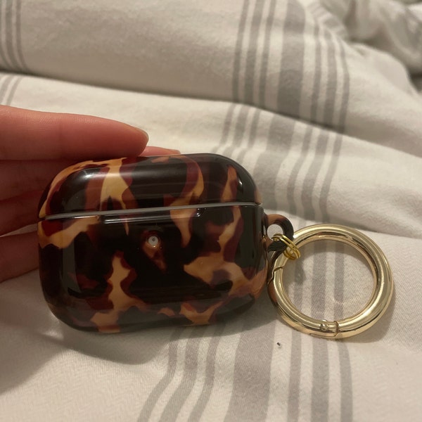 Tortoise Print AirPod Case Classic Tort Airpods Pro Hard Cover Air Pod ...