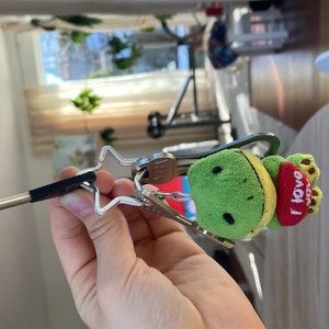 2 Star Key Rings 34 X 33mm Silver Plated FS138 - Etsy