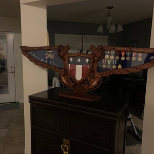 Aircraft Fin Flash Shadow Box various Styles | Etsy