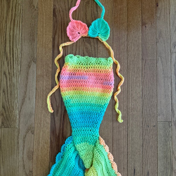 Mermaid Crochet Pattern, Crown Crochet Pattern, Mermaid Top, Baby ...