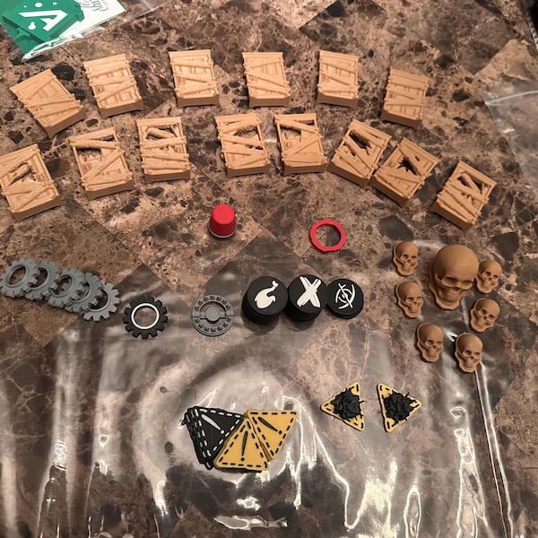 Terrorscape: Upgraded Base Game Components - Board Game Accessories ...