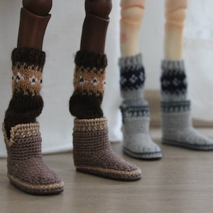 Knitted Cardigan With Hood for Minifee Slim Msd BJD 1/4 | Etsy