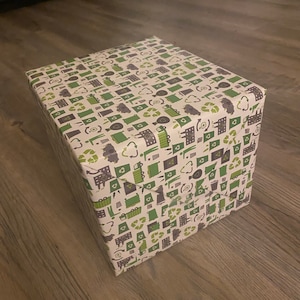 Garbage Wrapping Paper Gift Wrap, Garbage Party, Boy Birthday, Garbage ...