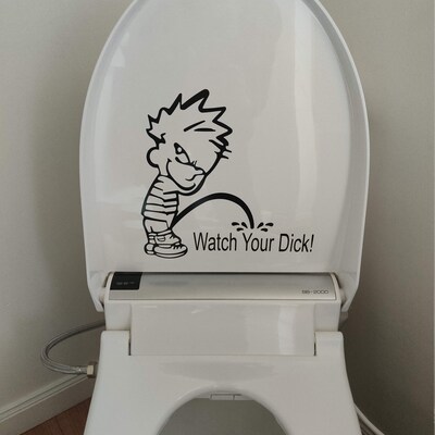 Calvin Pee on Your Text Decal Sticker Vinyl - Etsy