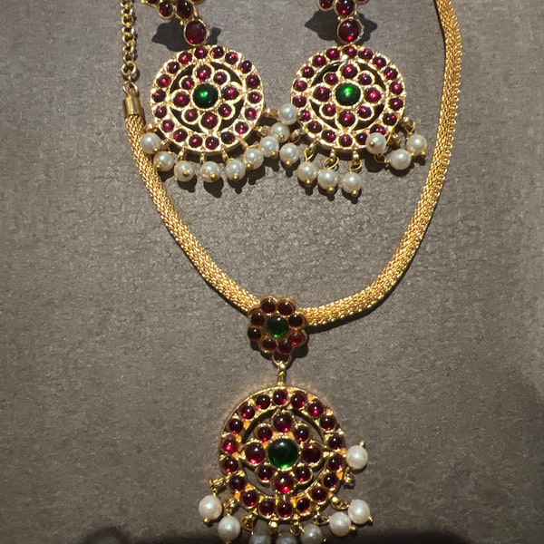 Handmade Black Braided Thread Golden Ghungroo Choker Necklace Set ...