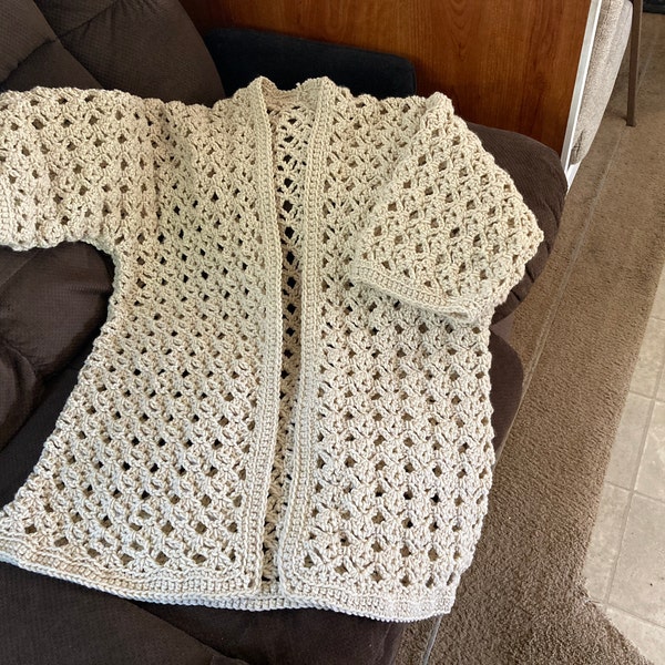 Crochet Sweater PDF Pattern / Sublime Sweater / Cozy Fall Sweater ...