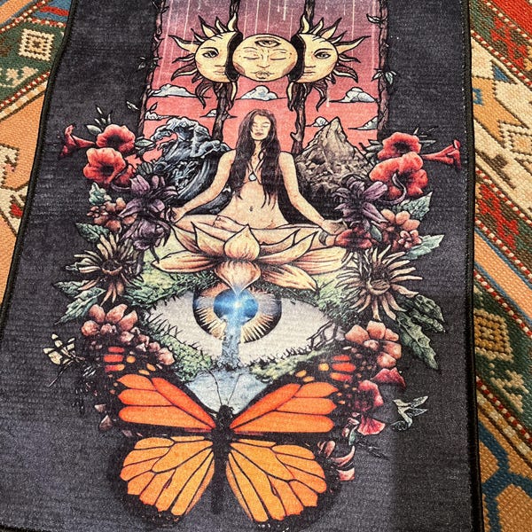 Wheel of the Year Rug, Pagan Wiccan Decor Rug, Round Rug, Zodiac Art ...