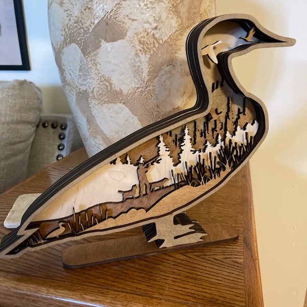 Layer Duck - Hunting Gift / Decor Mancave Man Gift - Etsy