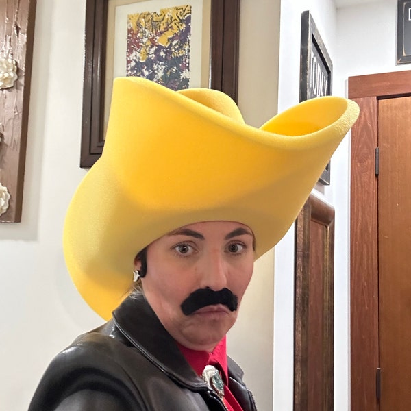 Foam Party Hats - Giant Turd Ferguson Cowboy Hat - Handmade Cowboy Hat ...