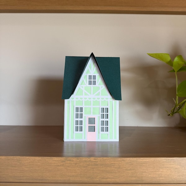 House SVG CUTTING FILES for Cricut, Silhouette / Christmas Village ...