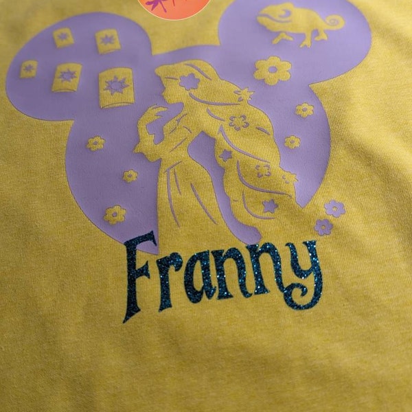 Tangled Mickey SVG and PNG Clipart, Tangled Svg, Rapunzel Svg, Mickey ...