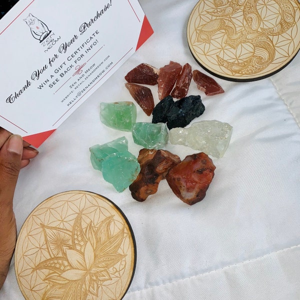 Flower of Life Lotus Crystal Grid #2 - Altar Decoration - Etsy
