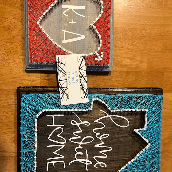 5" Square Custom String Art You Choose the Design and Size - Etsy