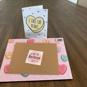 Funny Valentine's Day Card for Boyfriend, Husband, Girlfriend, Wife ...