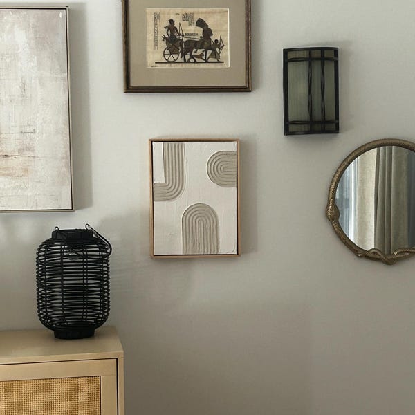 Hearts - Textured Art - Etsy
