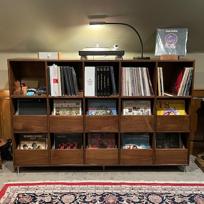 Record Storage Cabinet, 10-drawer - Etsy
