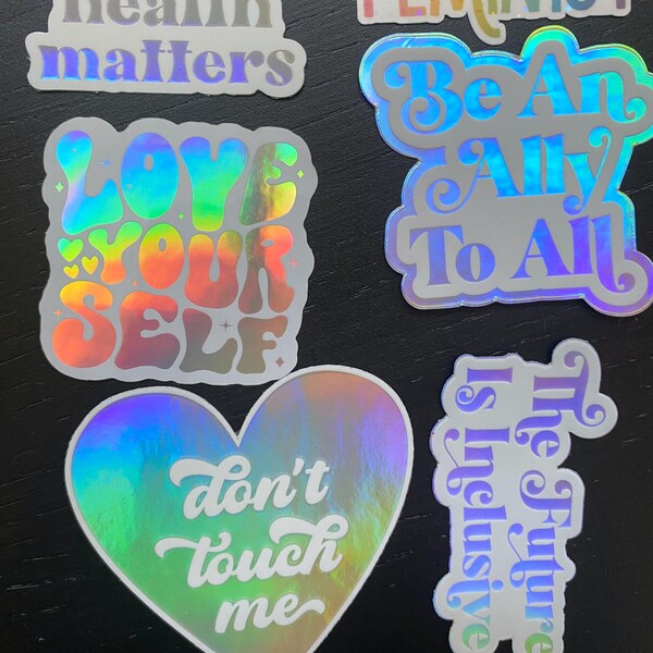 The Future is Inclusive Sticker, Diversity Stickers, Feminist Stickers ...